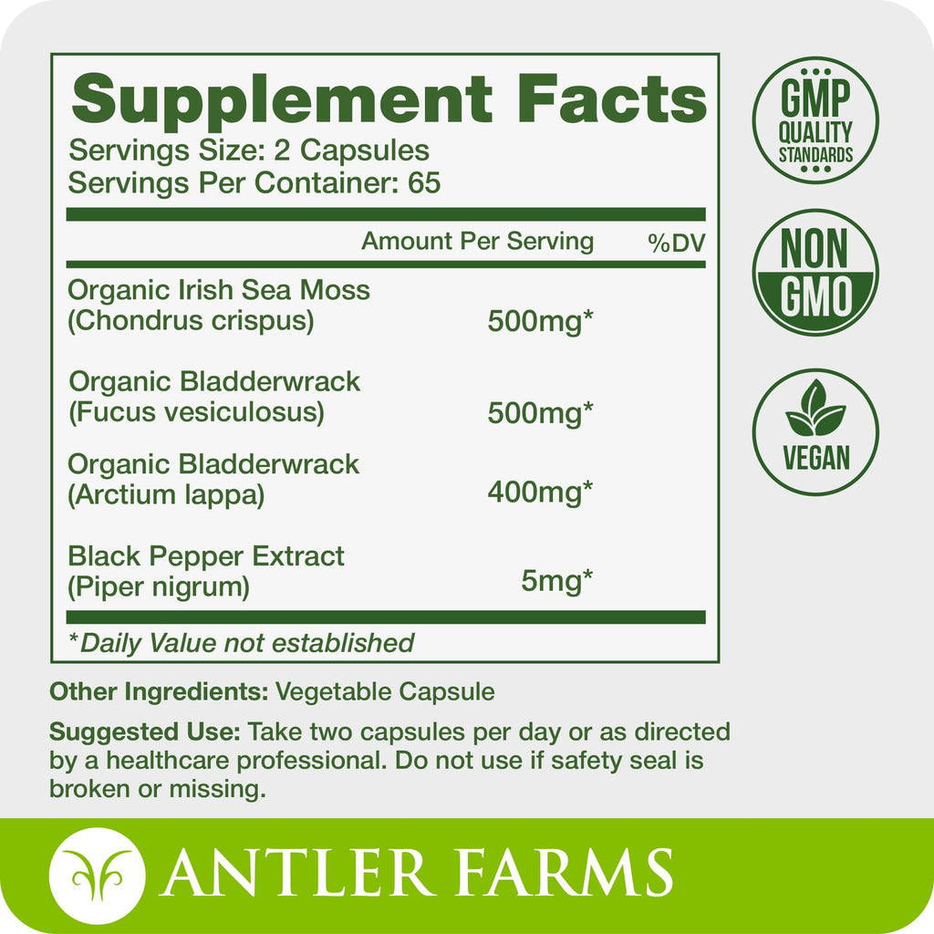 gluten-free blended vitamin capsules