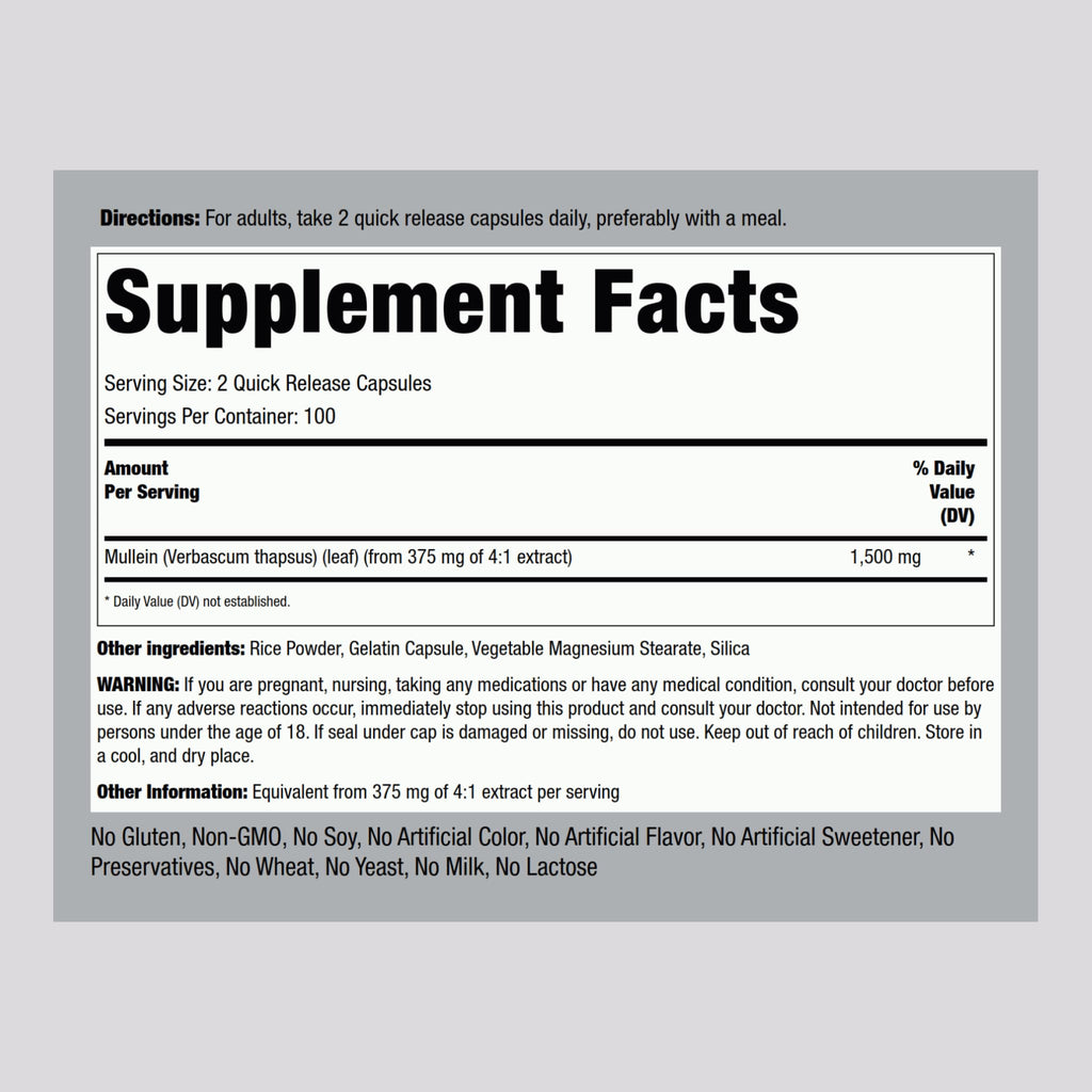 Gluten free blended vitamin capsules