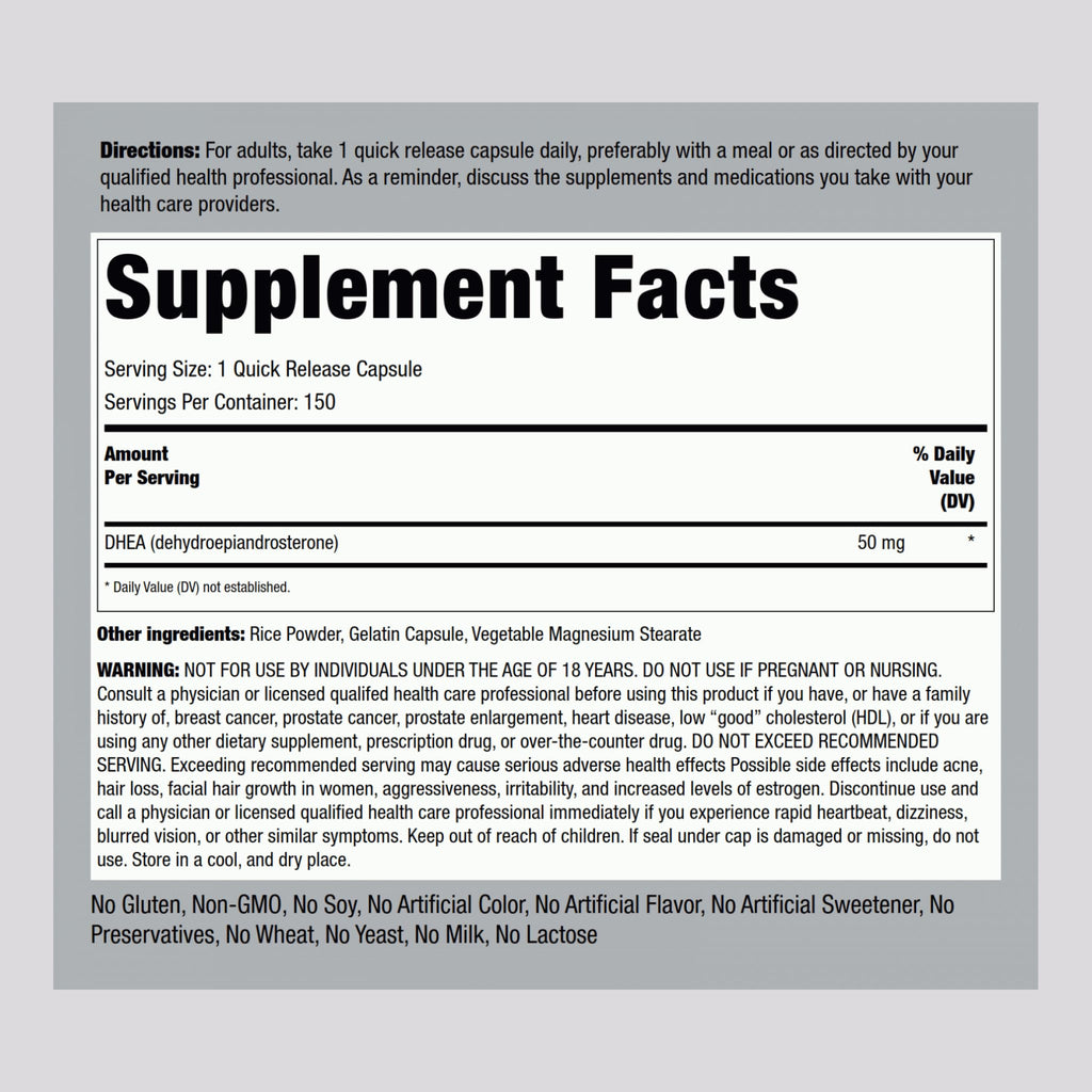 Gluten free blended vitamin capsules