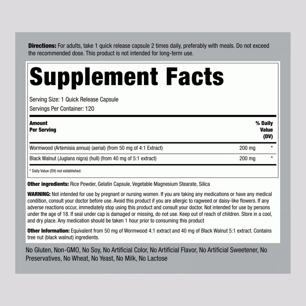 Gluten-free blended vitamin capsules