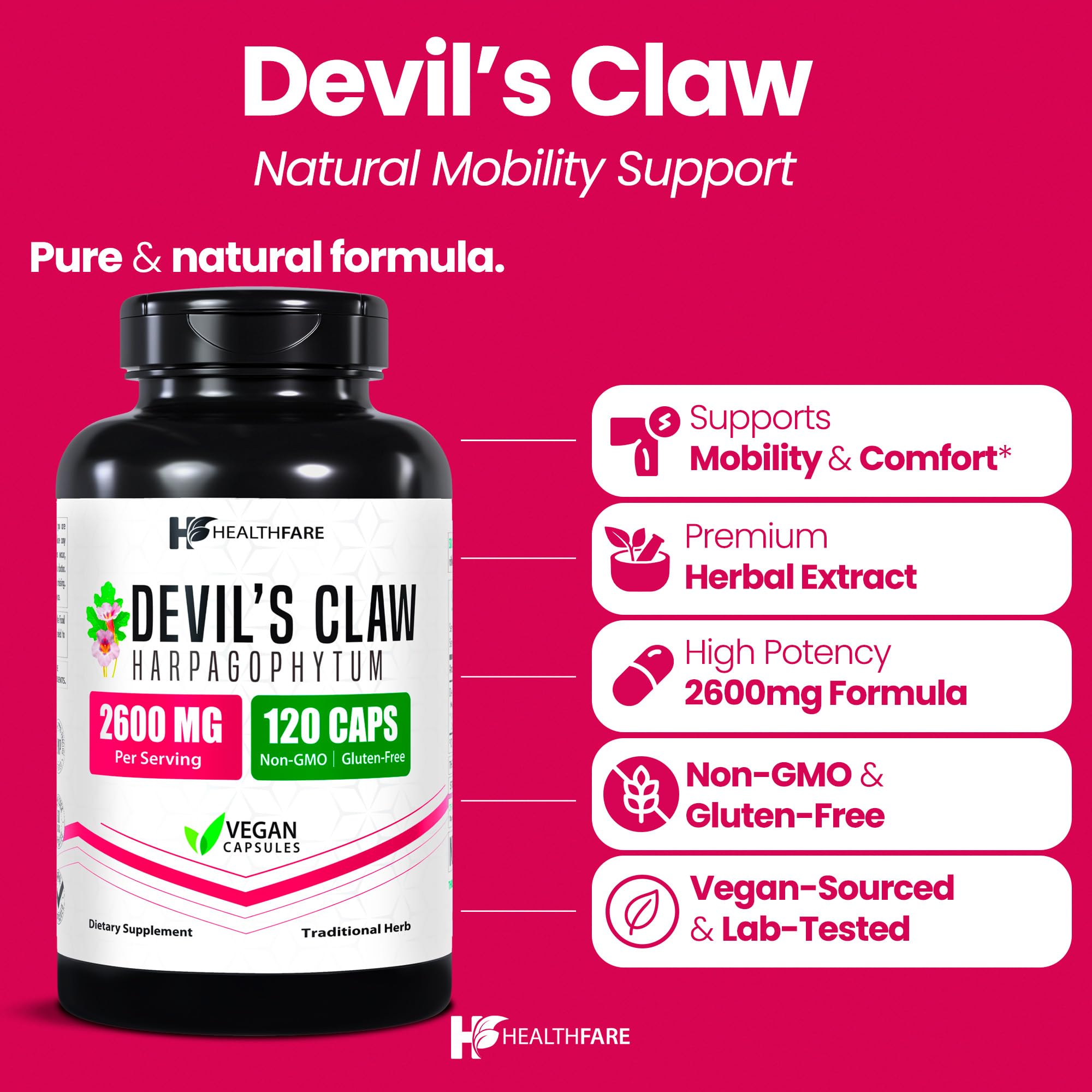 Gluten-free blended vitamin for joint relief
