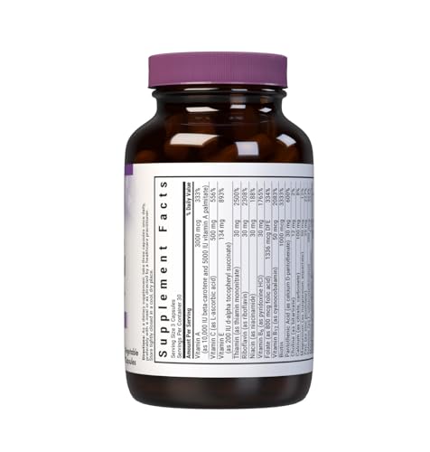 gluten-free blended vitamin & mineral supplements