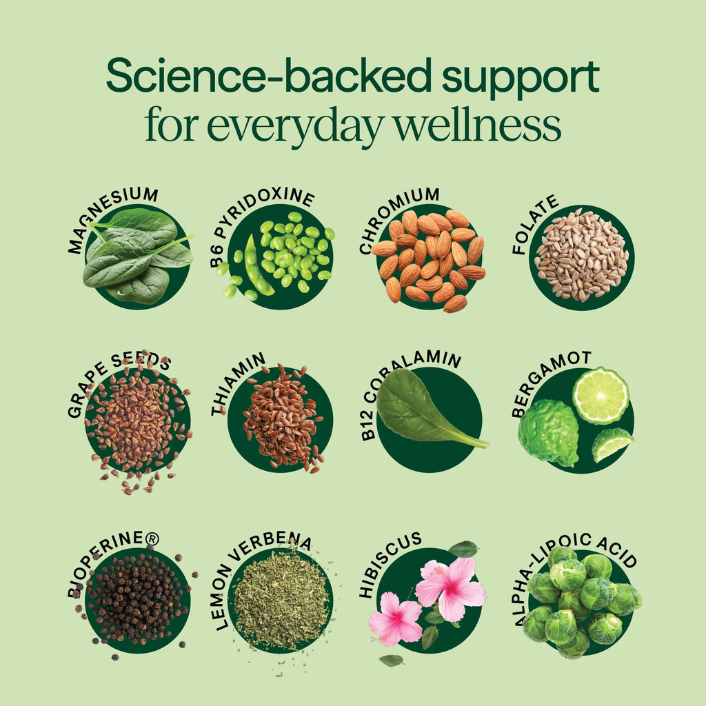 gluten free blended vitamin & mineral supplements