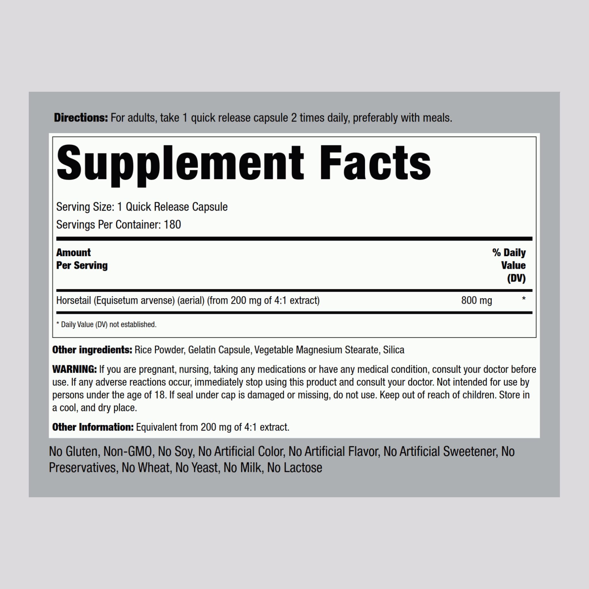 Gluten free blended vitamin mineral support