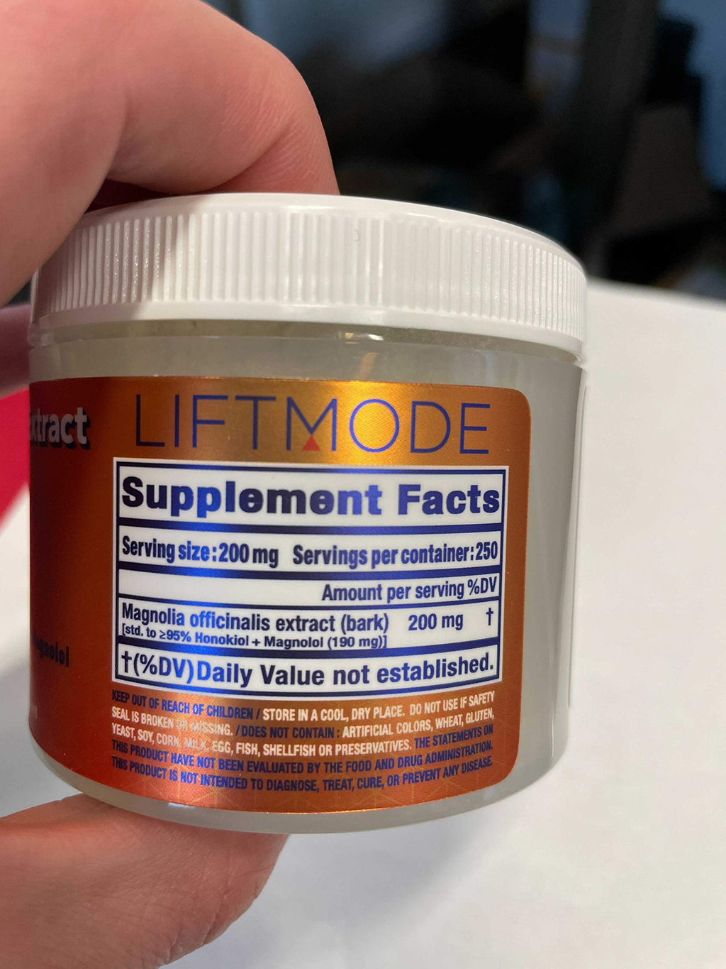 Gluten-free blended vitamin powder