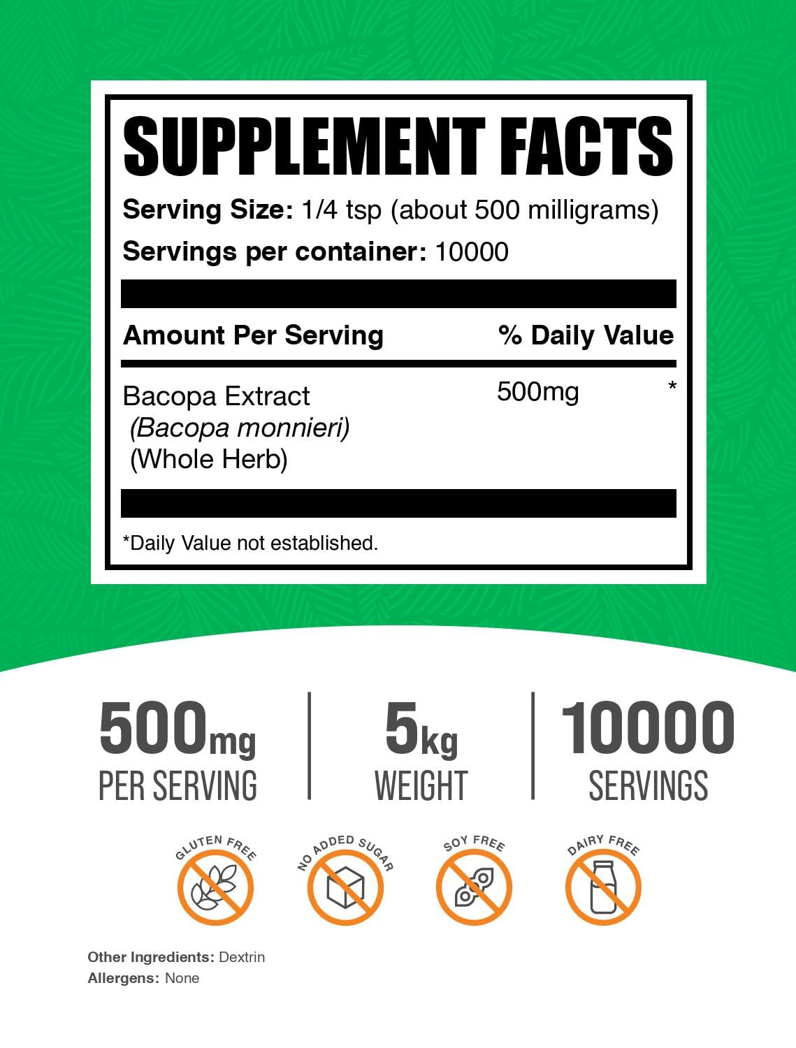 gluten free blended vitamin supplement