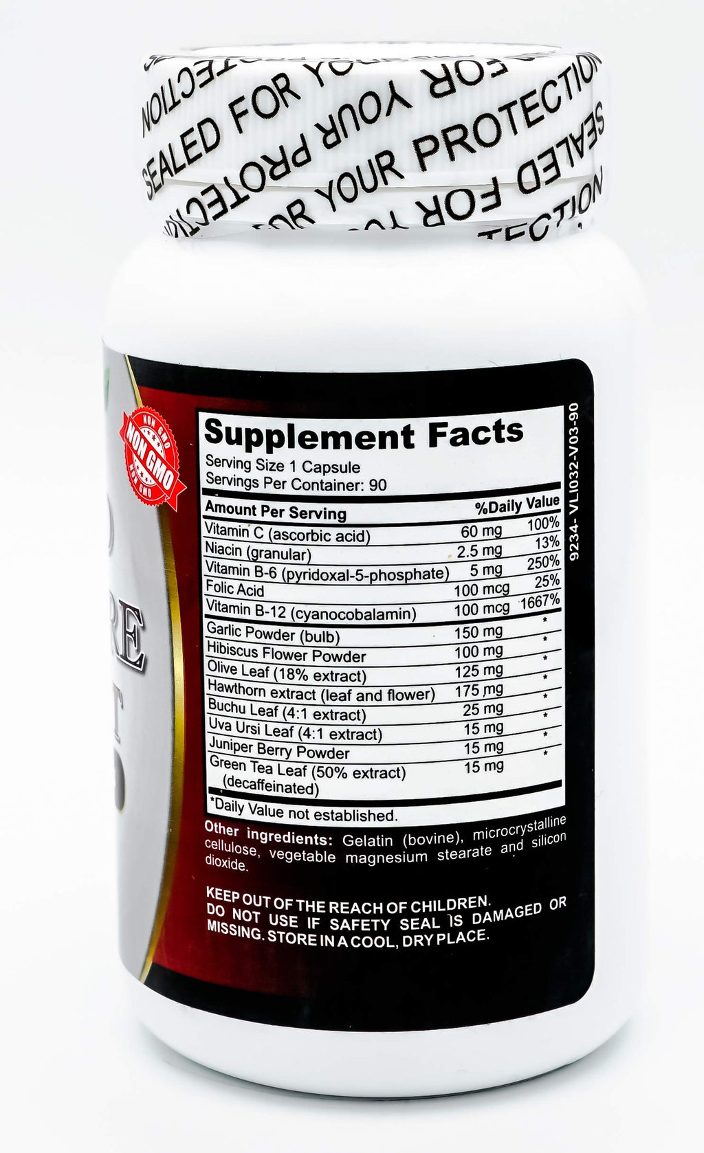 gluten free blended vitamin supplements