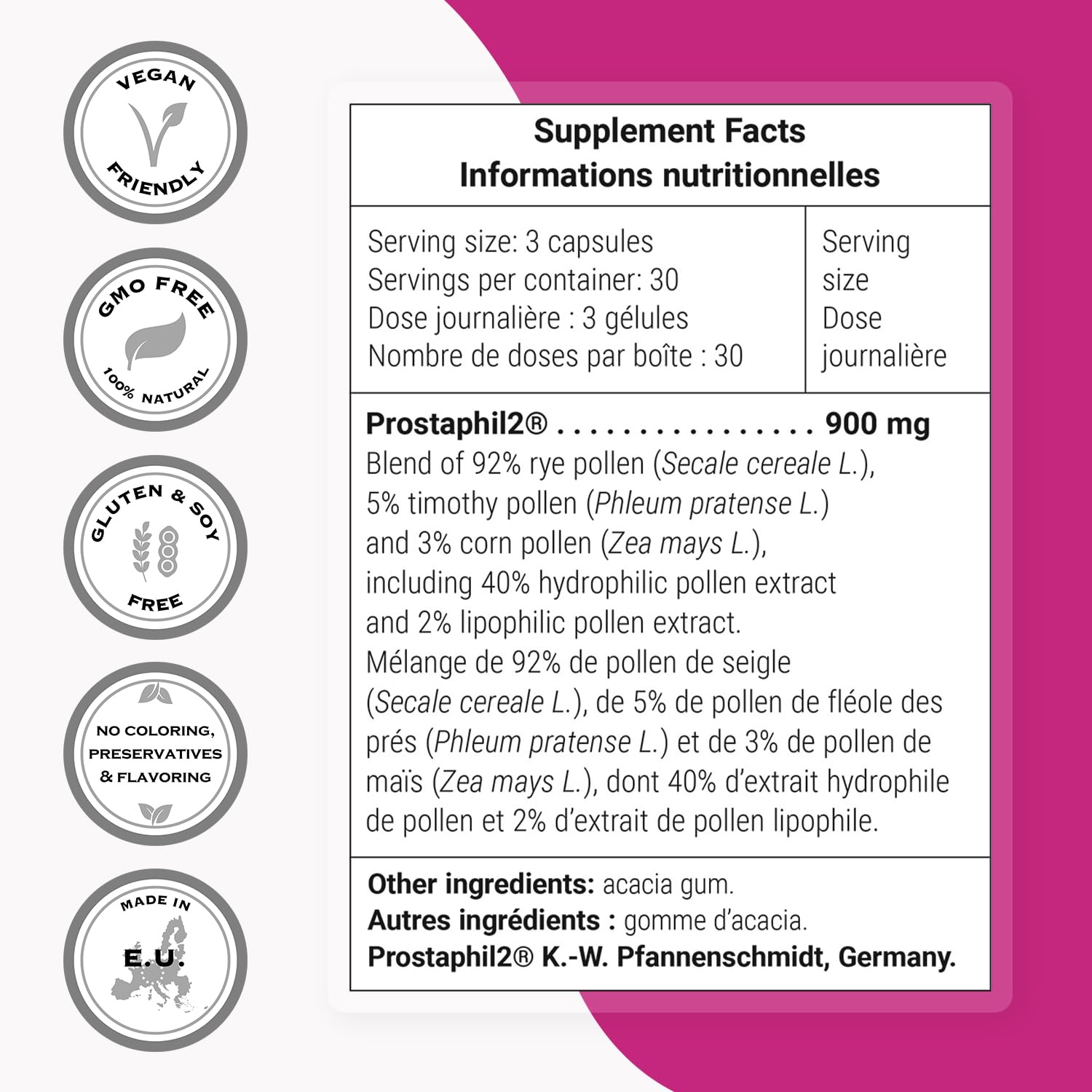 gluten free blended vitamin supplements