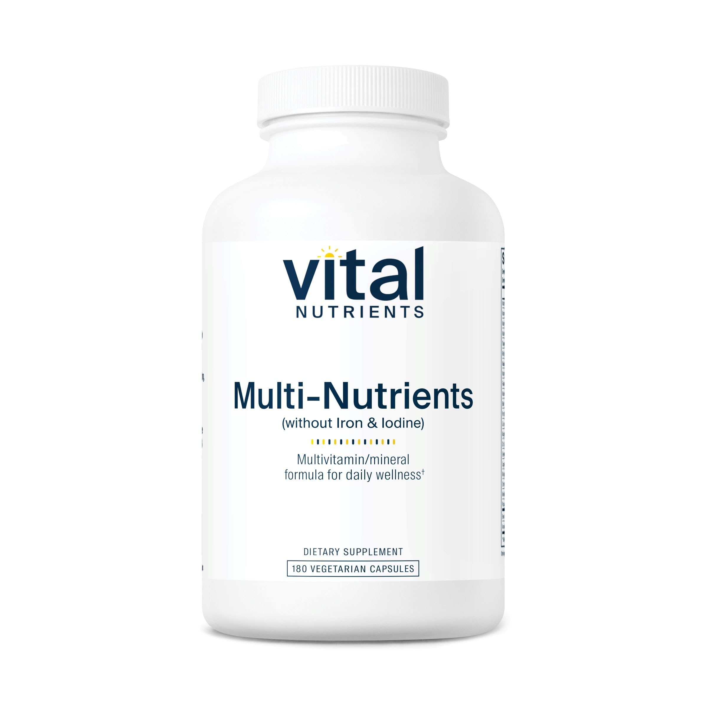 gluten-free blended vitamin supplements