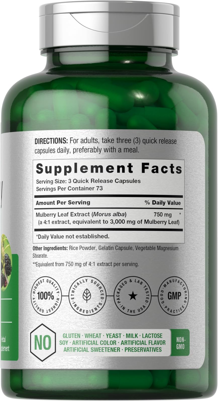 Gluten free blended vitamin support