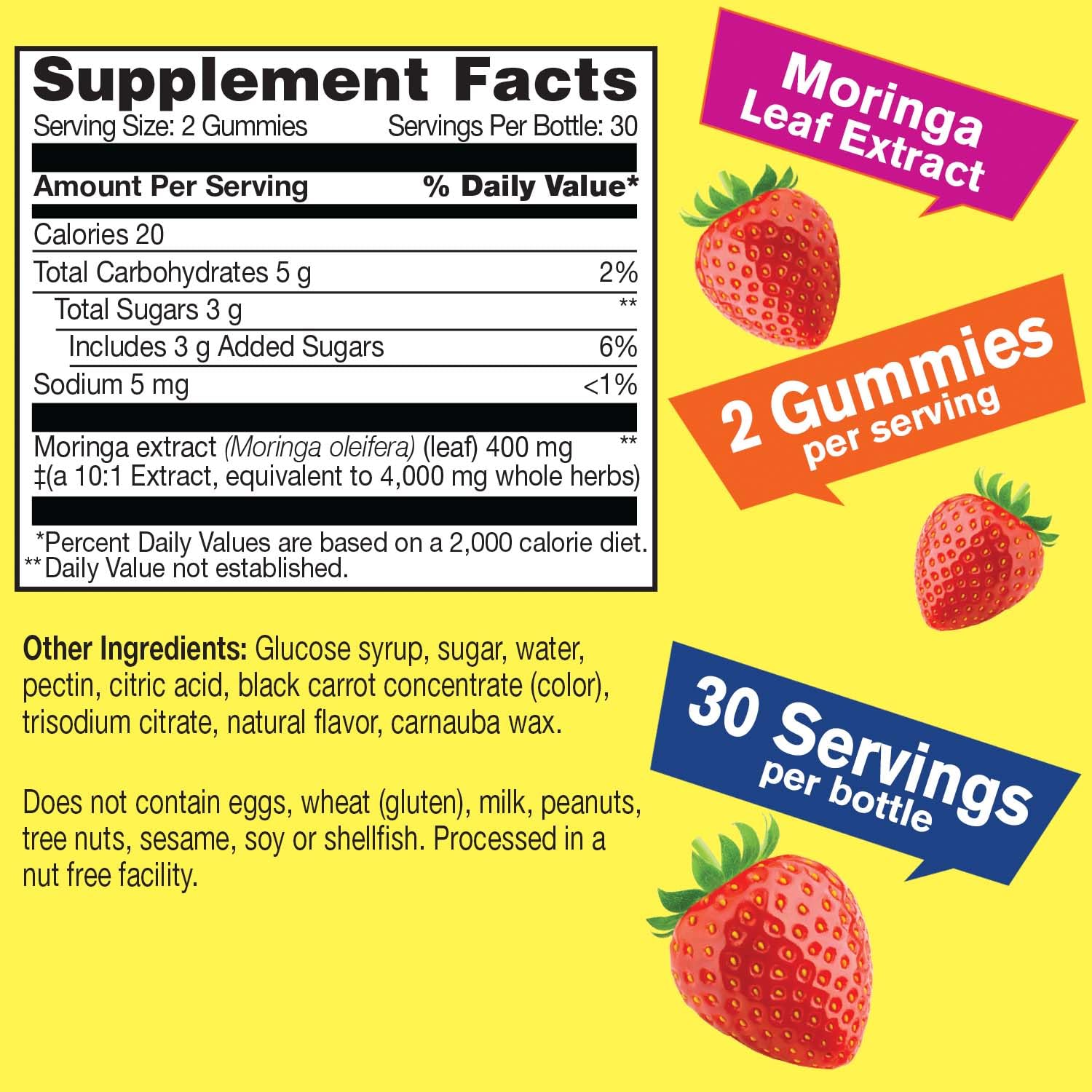 Gluten free blended vitamins for health