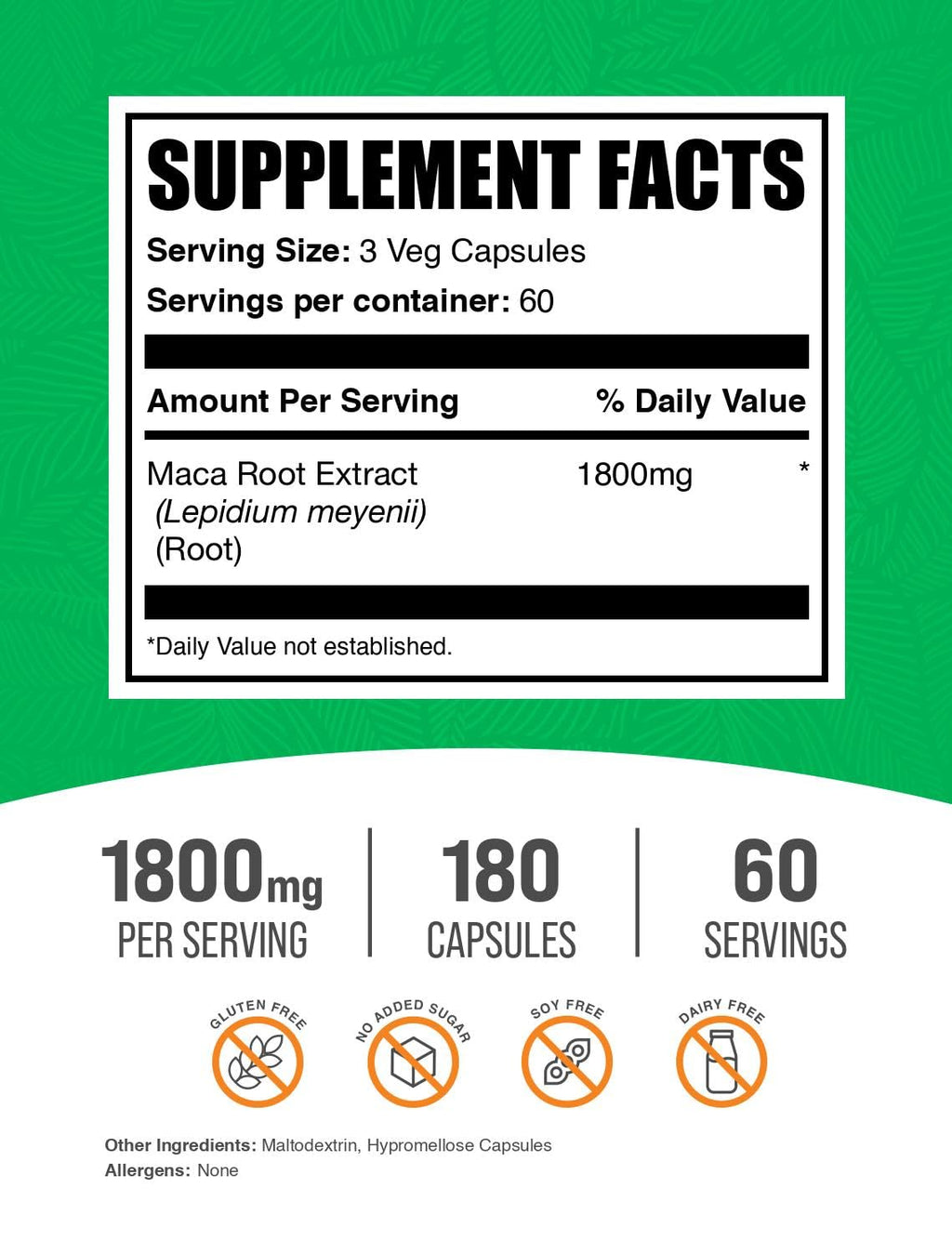 Gluten free blended vitamins