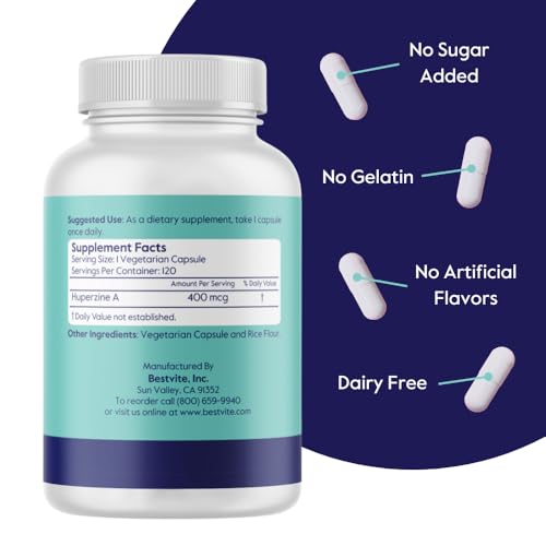 Gluten-free brain health capsules