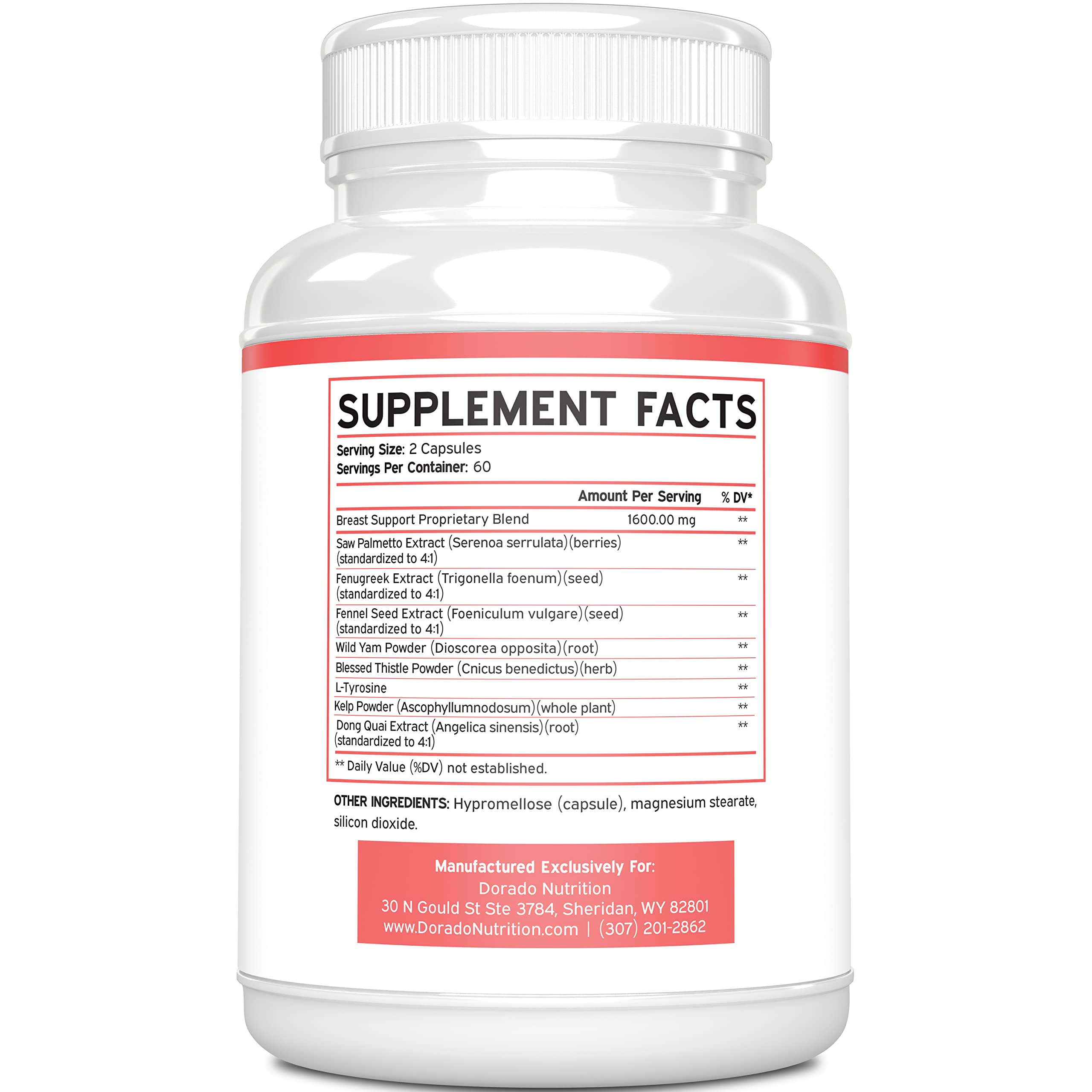gluten free breast support formula
