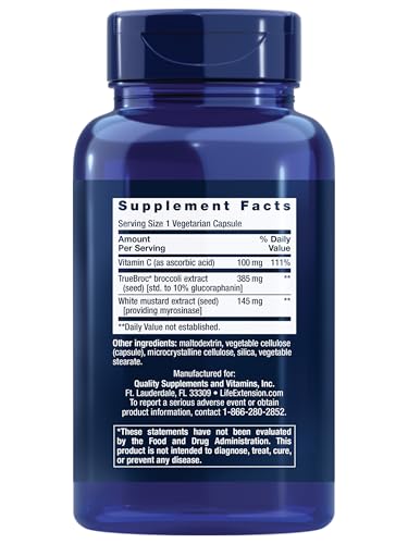 gluten-free broccoli extract capsules