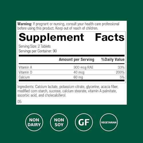 Gluten-free calcium absorption aid