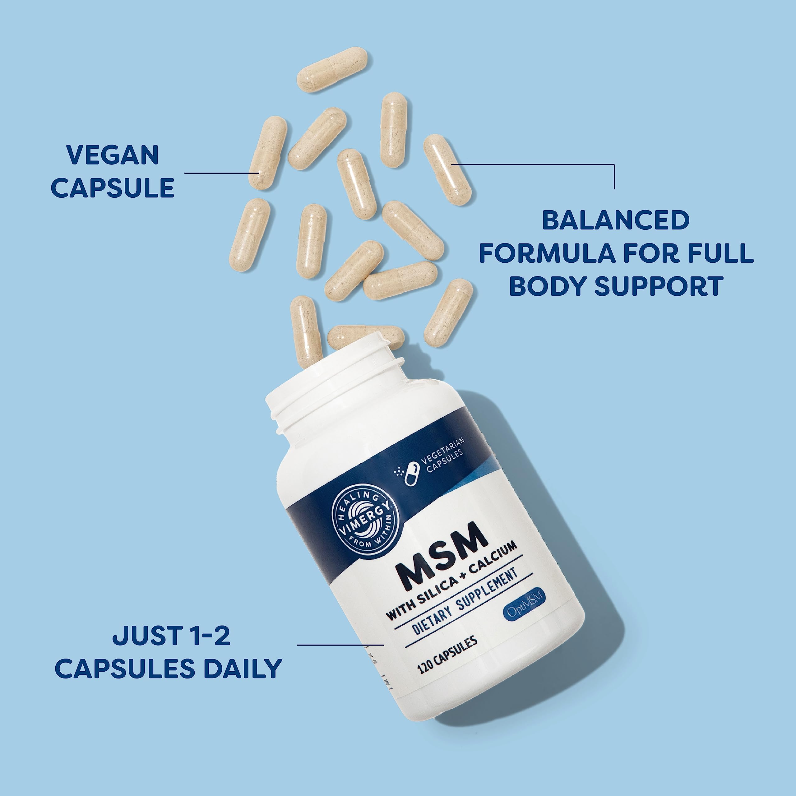 Gluten-free calcium capsules for wellness