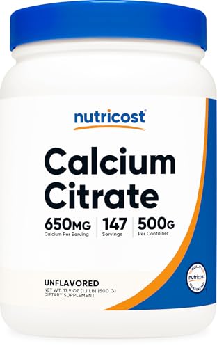 gluten-free calcium citrate for health