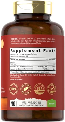 Gluten-free calcium for dietary needs