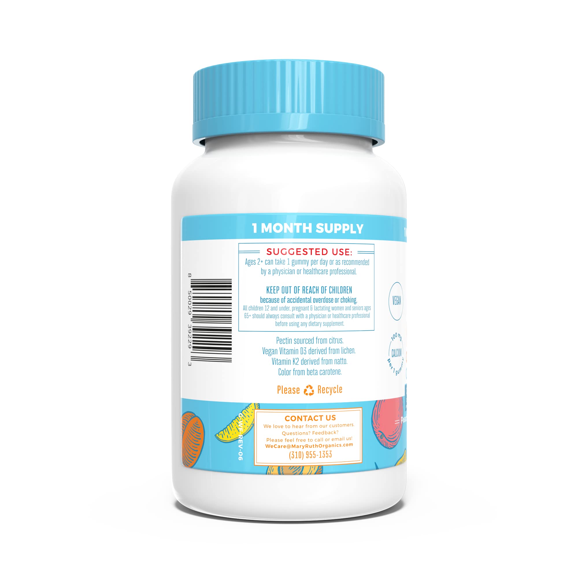 gluten free calcium gummies for adults