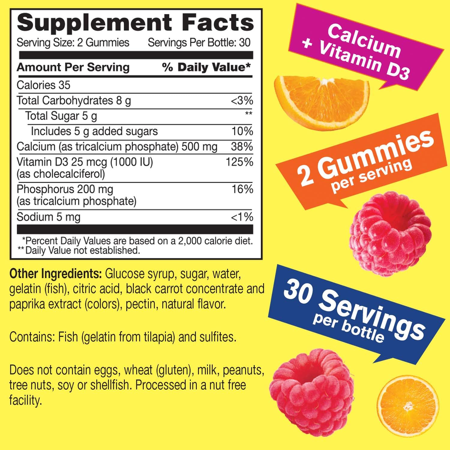 Gluten-free calcium gummies for everyone