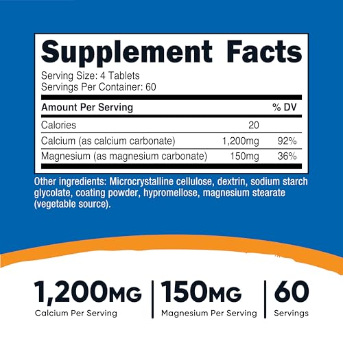 Gluten-free calcium magnesium for wellness