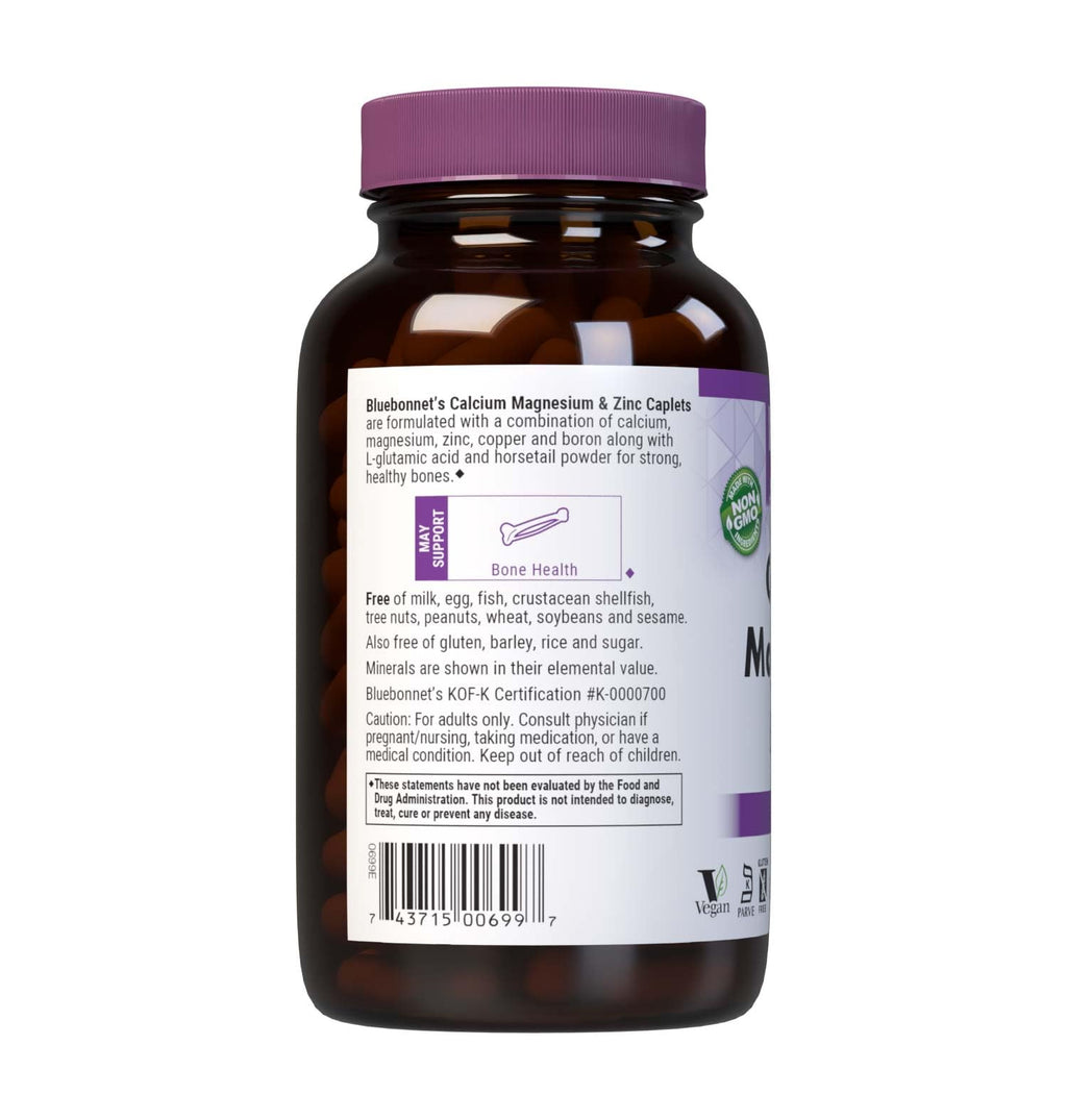 Gluten-free calcium magnesium zinc blend