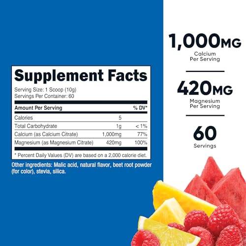 Gluten free calcium powder for daily use