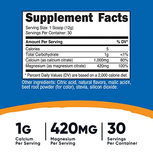 Gluten free calcium powder for wellness