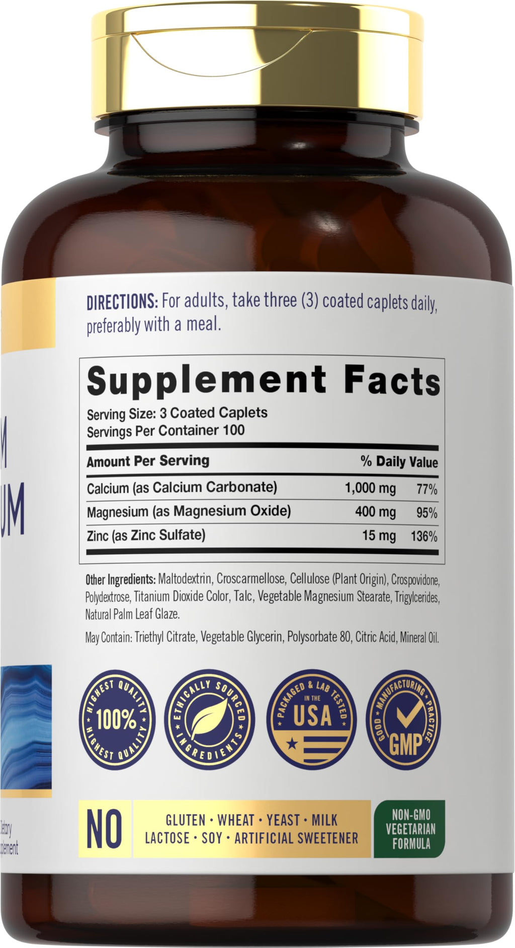gluten free calcium supplement benefits