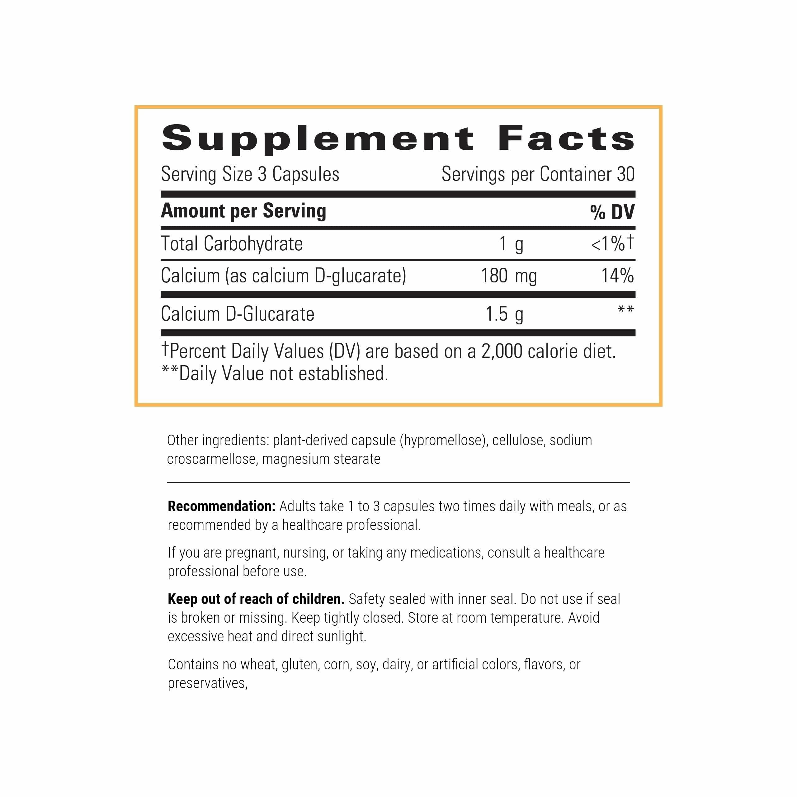 Gluten-free calcium supplement for health