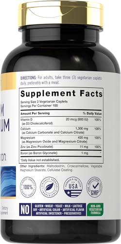 Gluten free calcium supplement for wellness