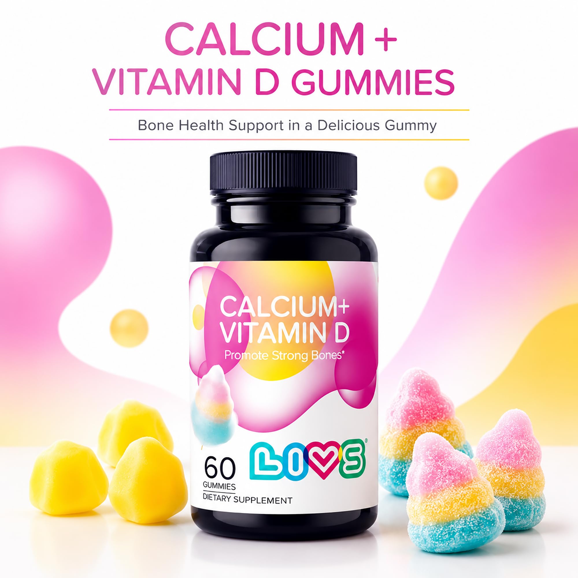 gluten-free calcium supplement gummies