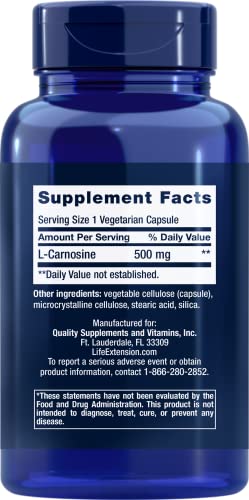 gluten-free Carnosine for active lifestyles