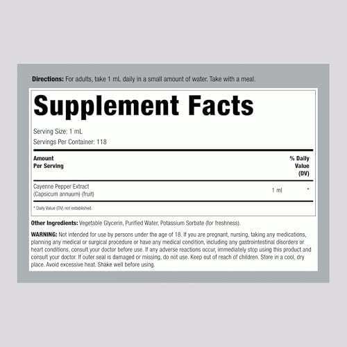 gluten-free cayenne supplement for health