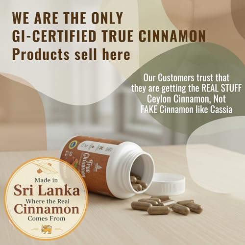 Gluten-free Ceylon cinnamon capsules