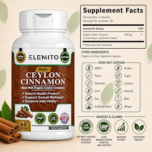 gluten-free Ceylon cinnamon for metabolism
