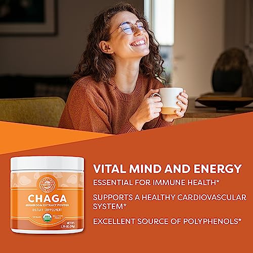 gluten-free chaga powder benefits