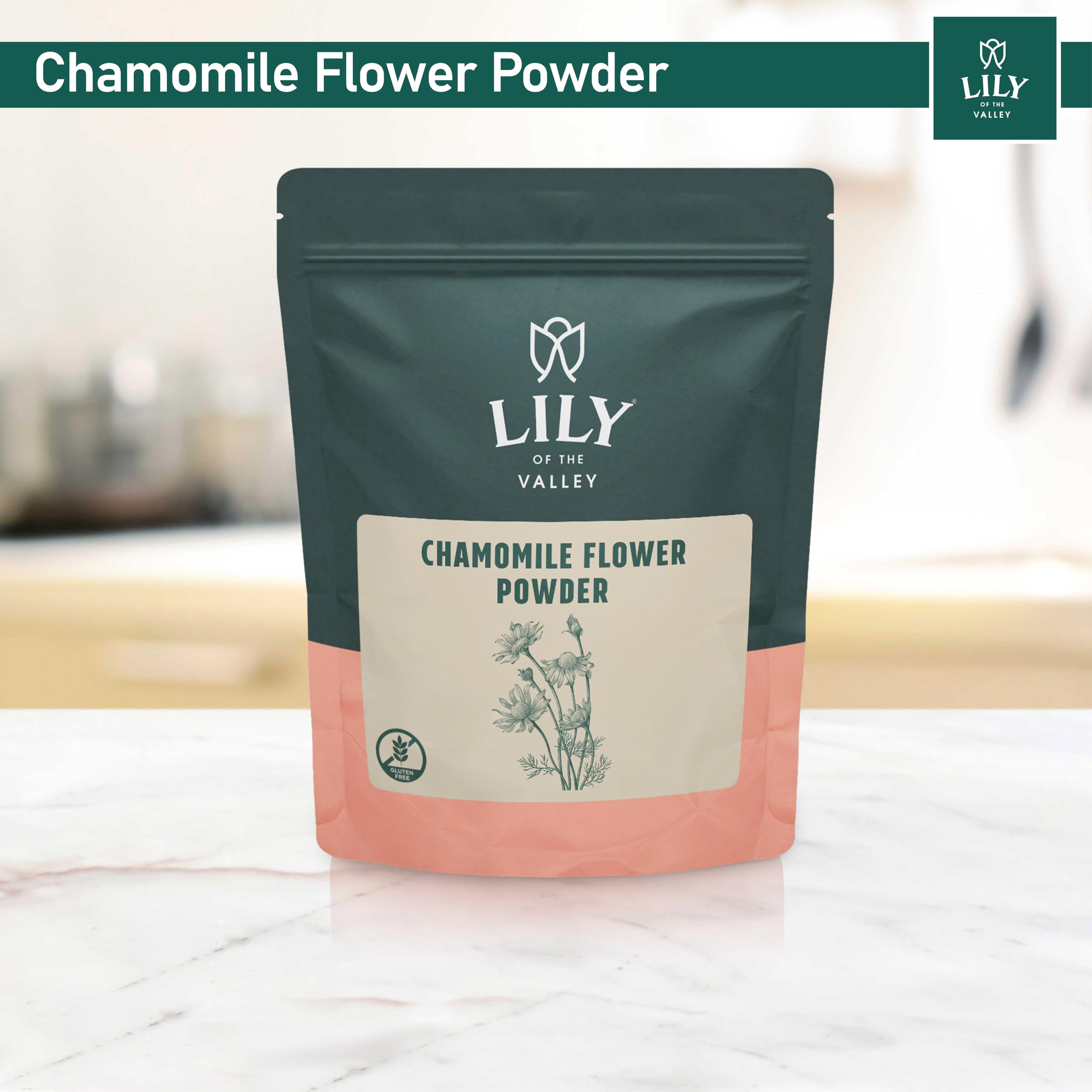 gluten-free chamomile for summer drinks