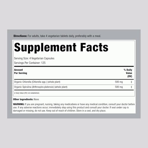 gluten free chlorella tablets