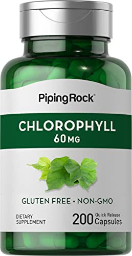 gluten free chlorophyll dietary capsules
