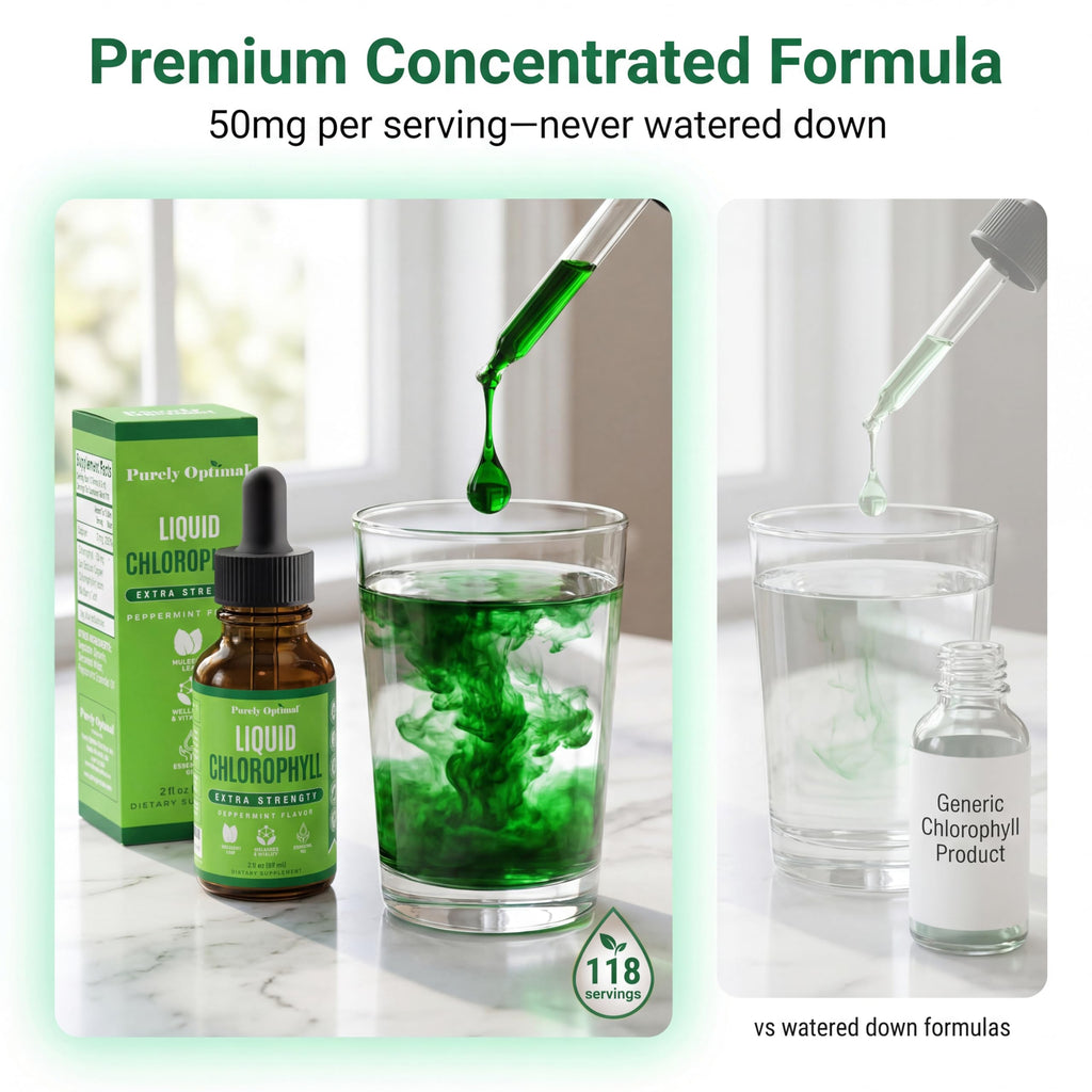 gluten-free chlorophyll drops benefits