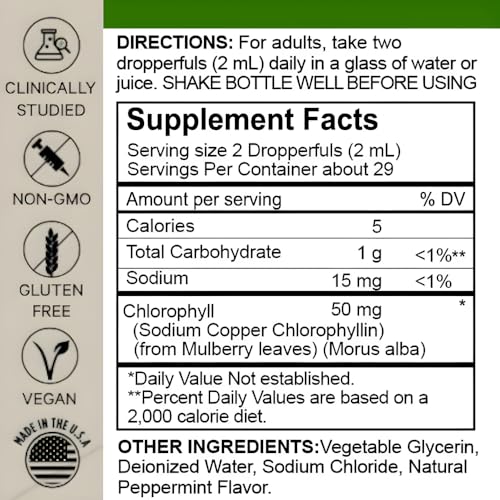 gluten-free chlorophyll for wellness