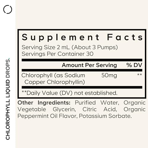 gluten-free chlorophyll liquid