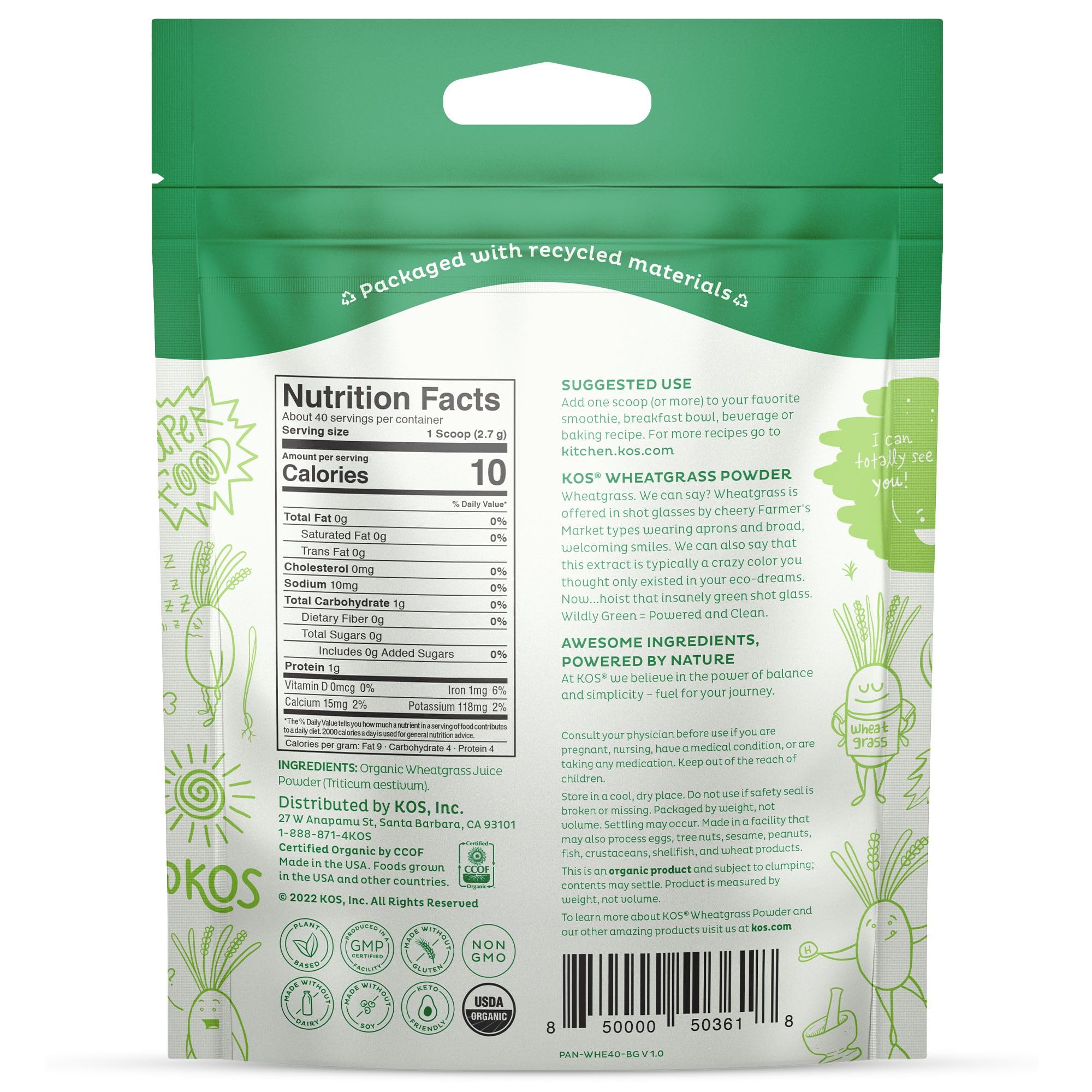 gluten-free chlorophyll powder for health