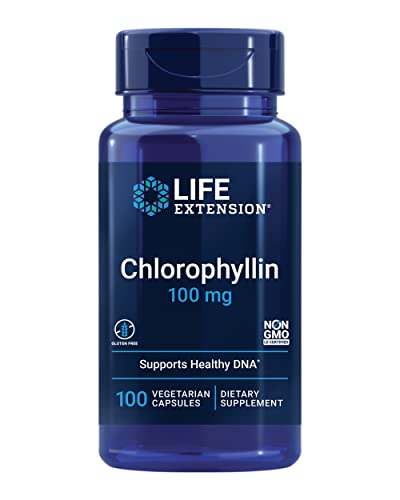 gluten-free chlorophyll supplement capsules