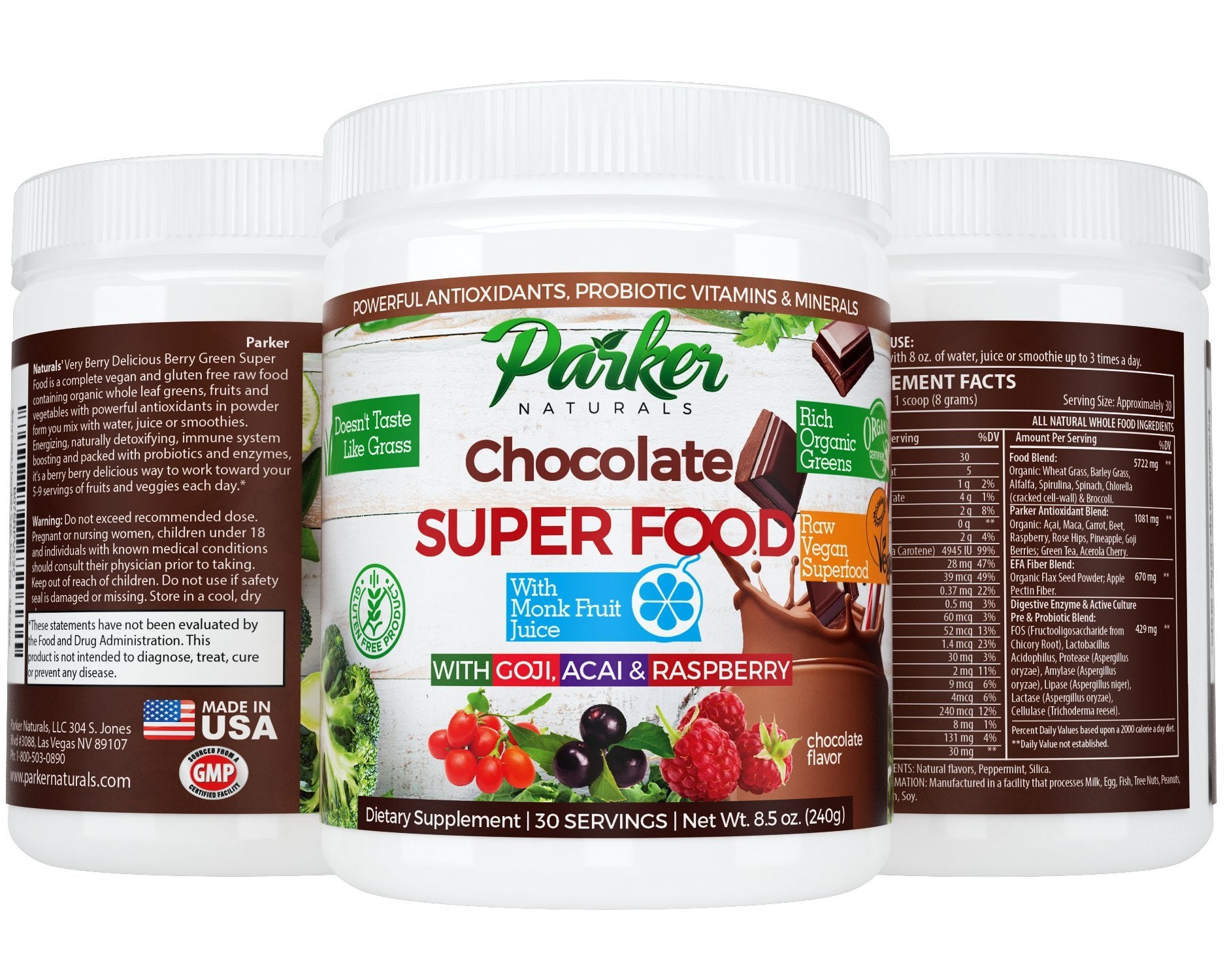 gluten-free chocolate superfood blend
