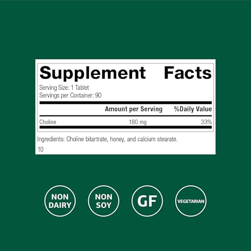 gluten-free choline for healthy fat metabolism