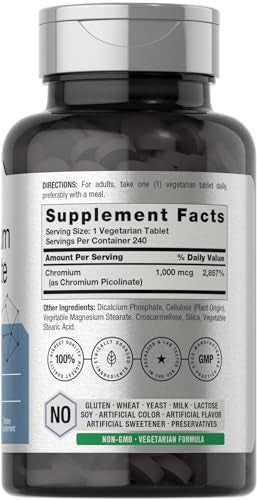 gluten-free chromium tablets for vitality