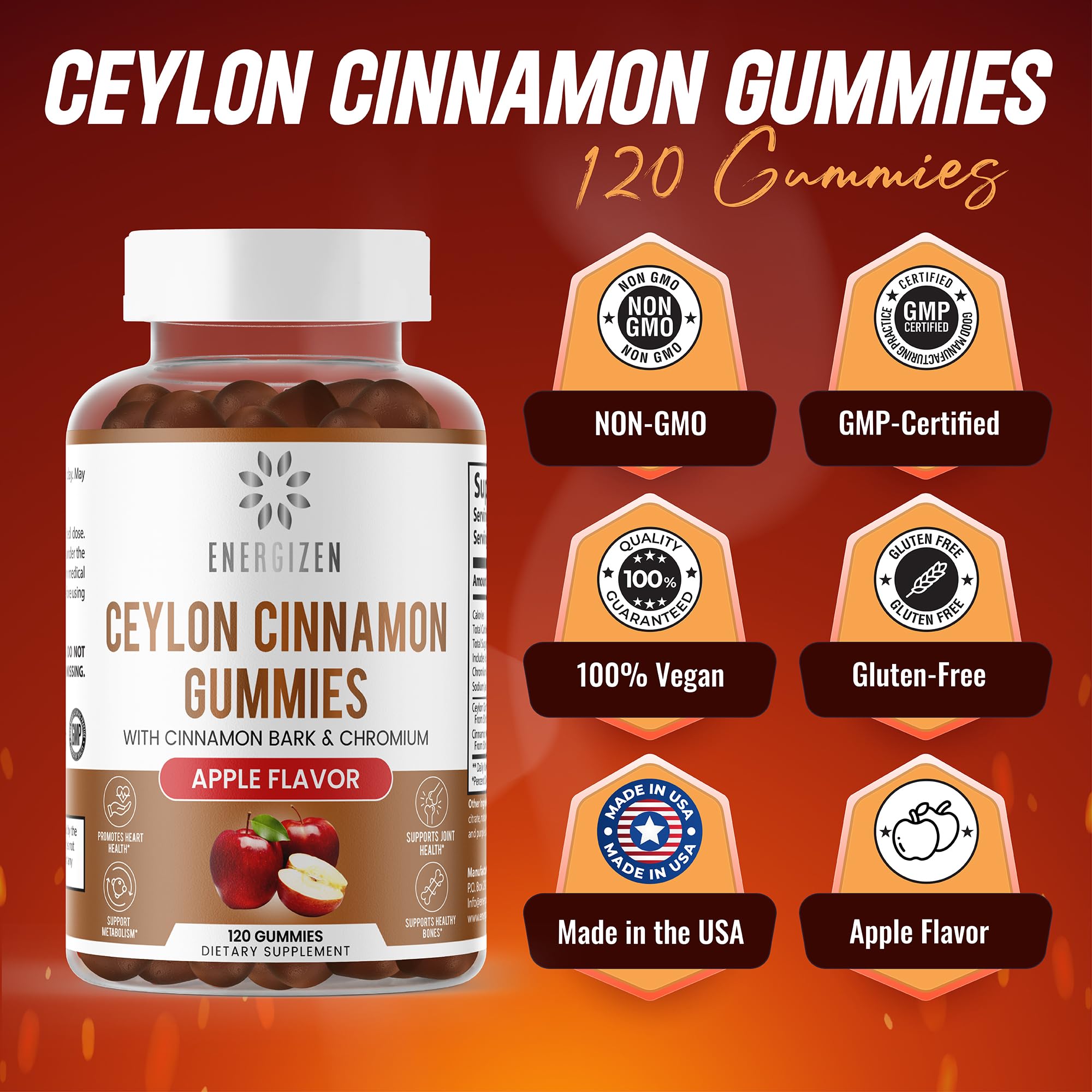 gluten-free cinnamon gummies for easy digestion
